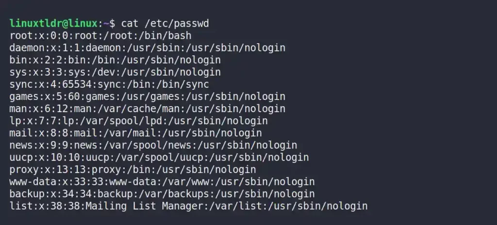 How To Display The List Of All Users In Linux