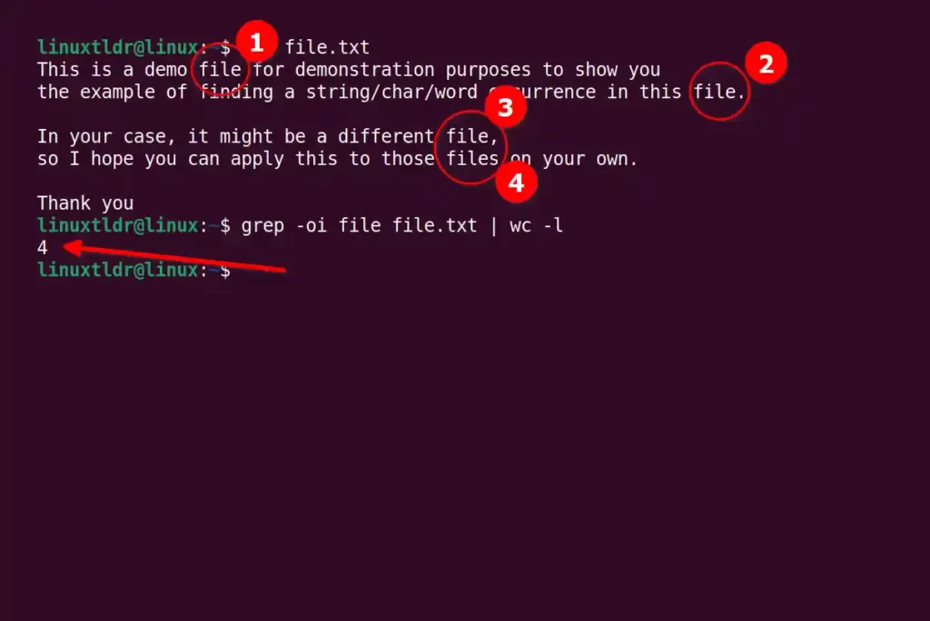 How To Count String Occurrences In A Text File
