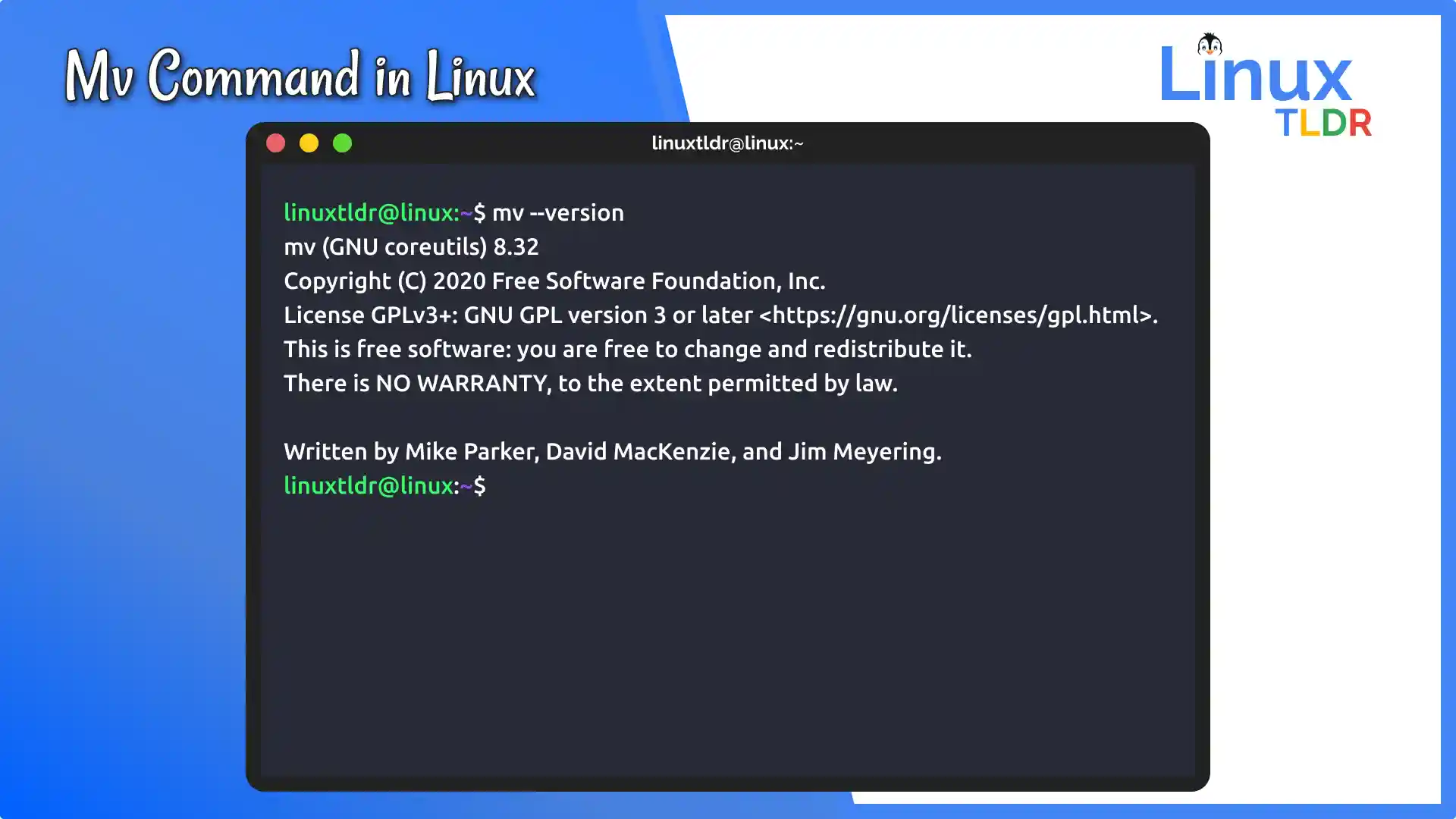 Beginners Guide For Mv Command On Linux